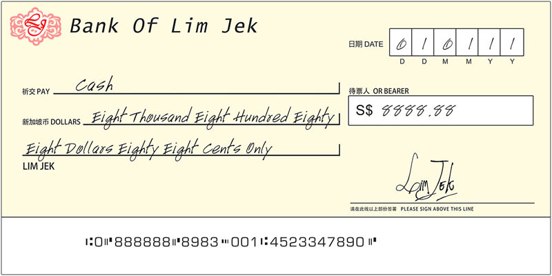 giant cheque design | City Advertising
